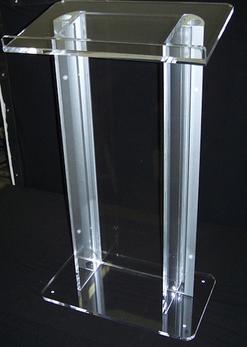 Curtis Products Group - Contemporary Acrylic Podium